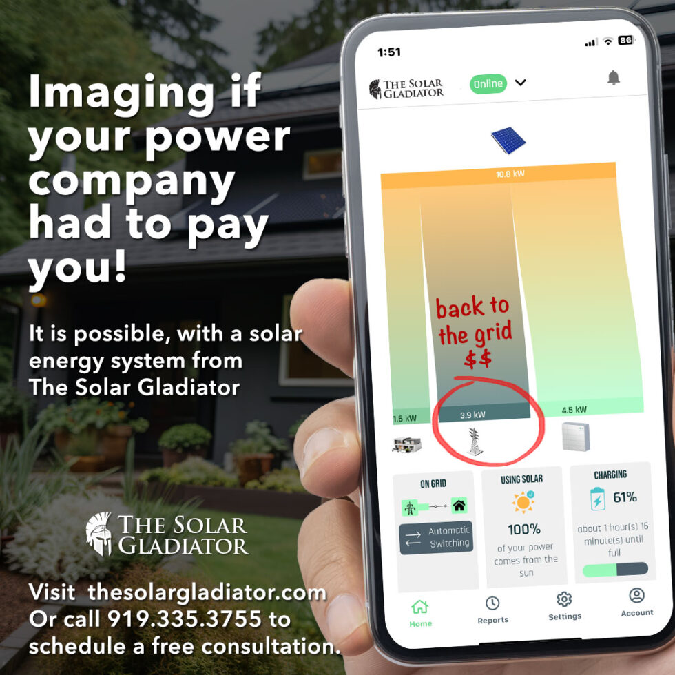 Selling Power - The Solar Gladiator