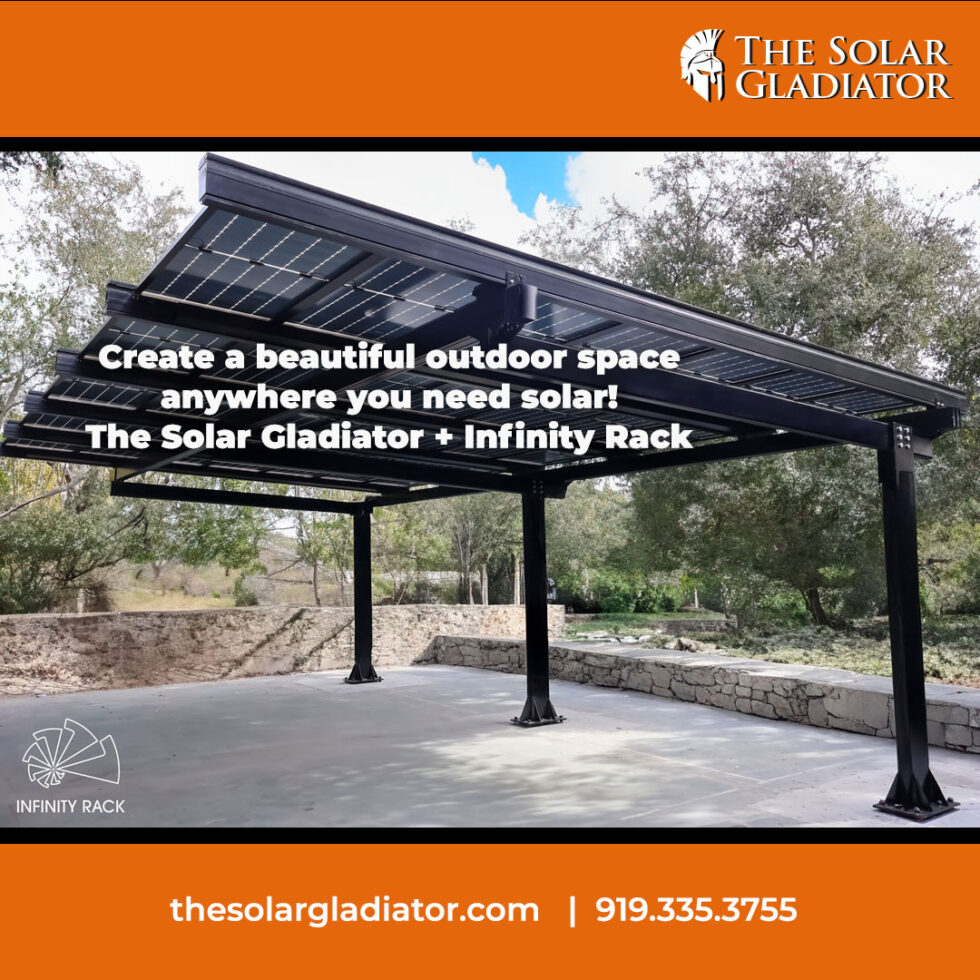 Build Your Beautiful Outdoor Space With Solar | The Solar Gladiator